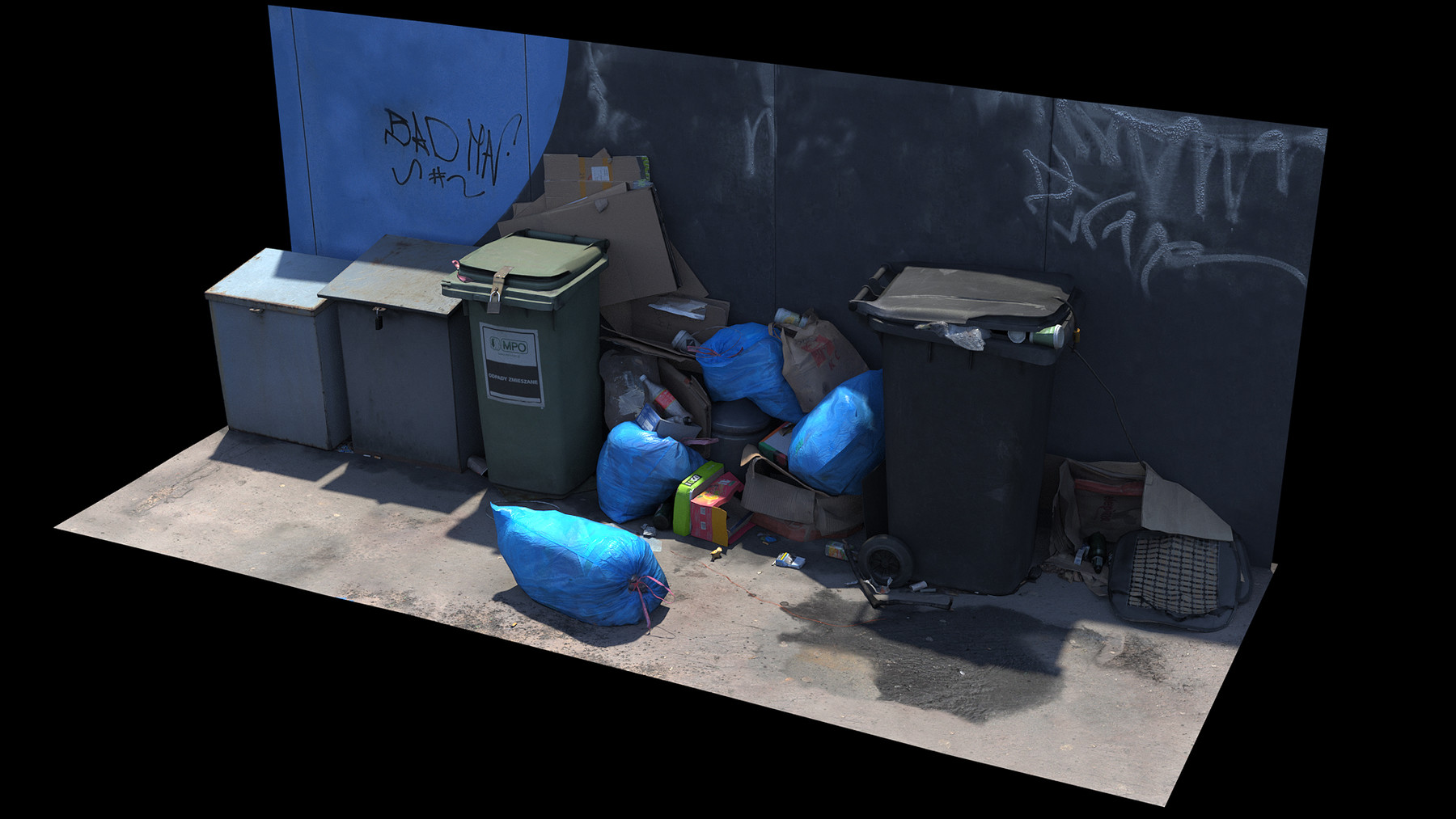 ArtStation - Garbage Trash Photogrammetry 3D Scan 8K | Game Assets