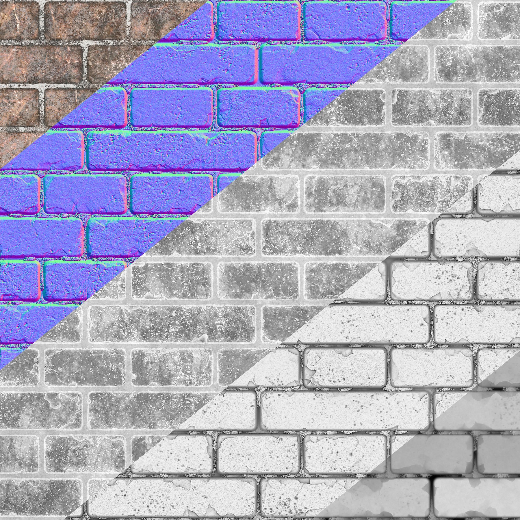 ArtStation - 25. Brick#06 | Game Assets