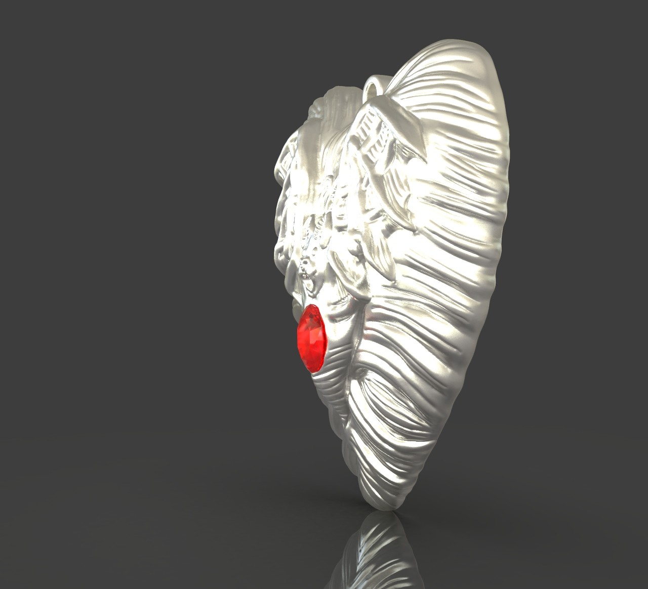 ArtStation - Jewelry Vampire Heart Pendant | Resources