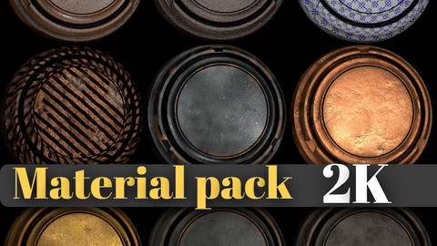 ArtStation - PBR Material pack v1.0 | Resources