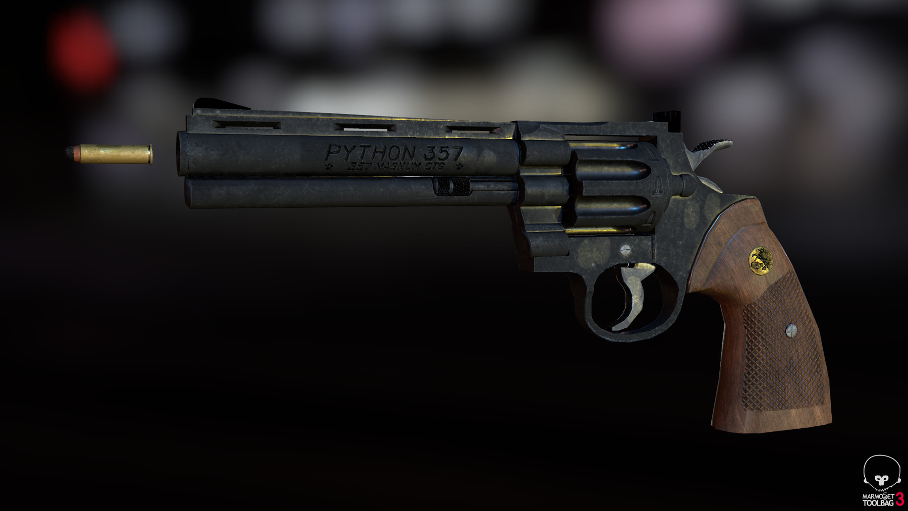 ArtStation - Magnum Colt Python 357 | Game Assets