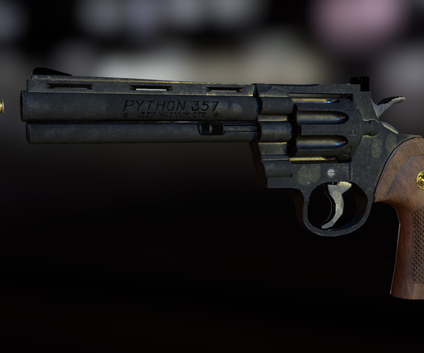 ArtStation - Magnum Colt Python 357 | Game Assets