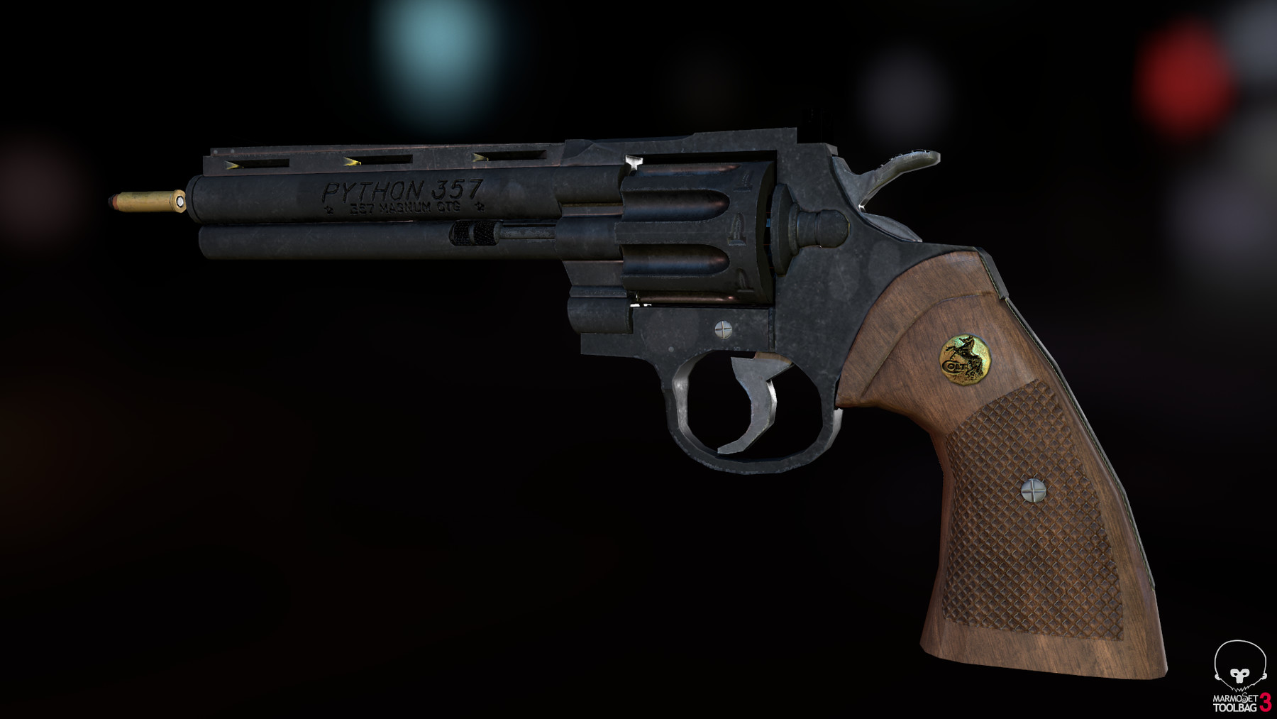 ArtStation - Magnum Colt Python 357 | Game Assets