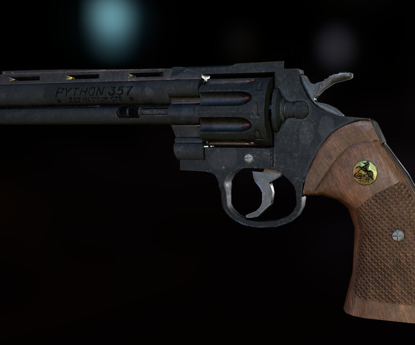 ArtStation - Magnum Colt Python 357 | Game Assets