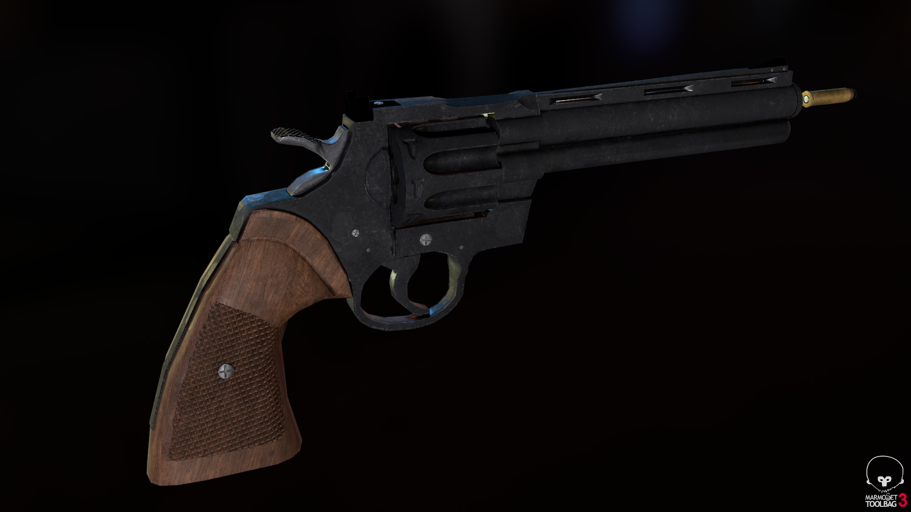 ArtStation - Magnum Colt Python 357 | Game Assets