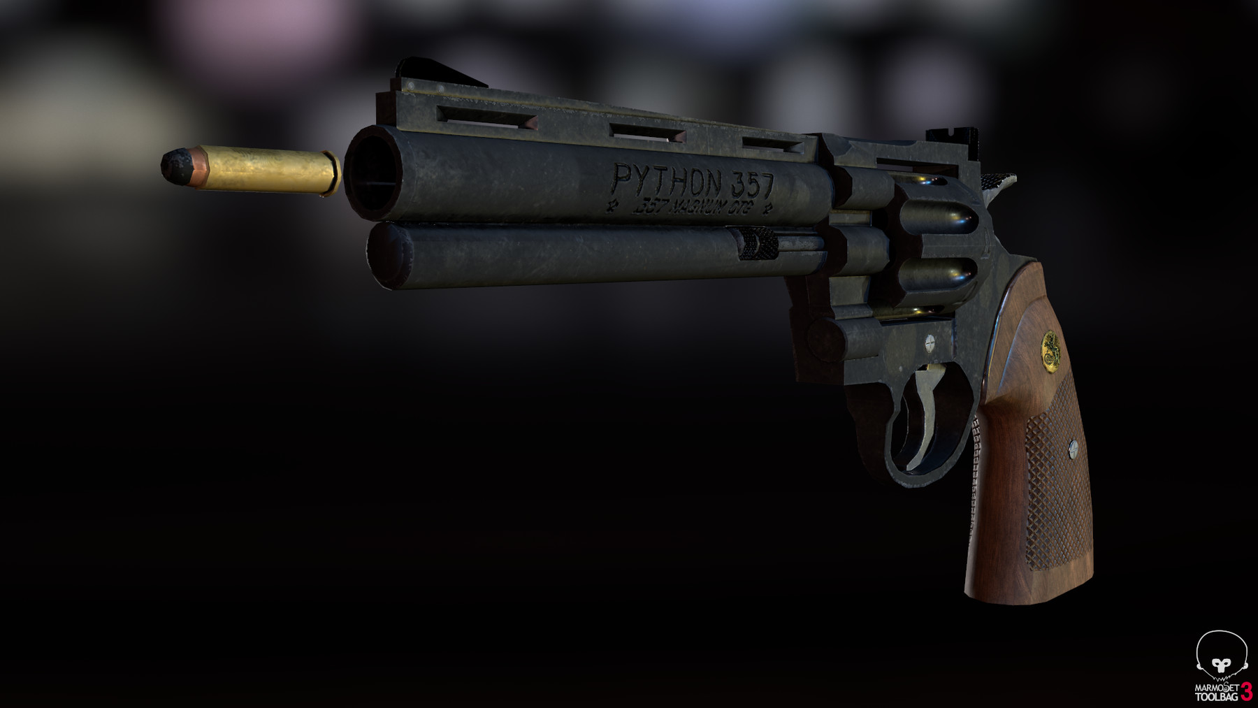 ArtStation - Magnum Colt Python 357 | Game Assets