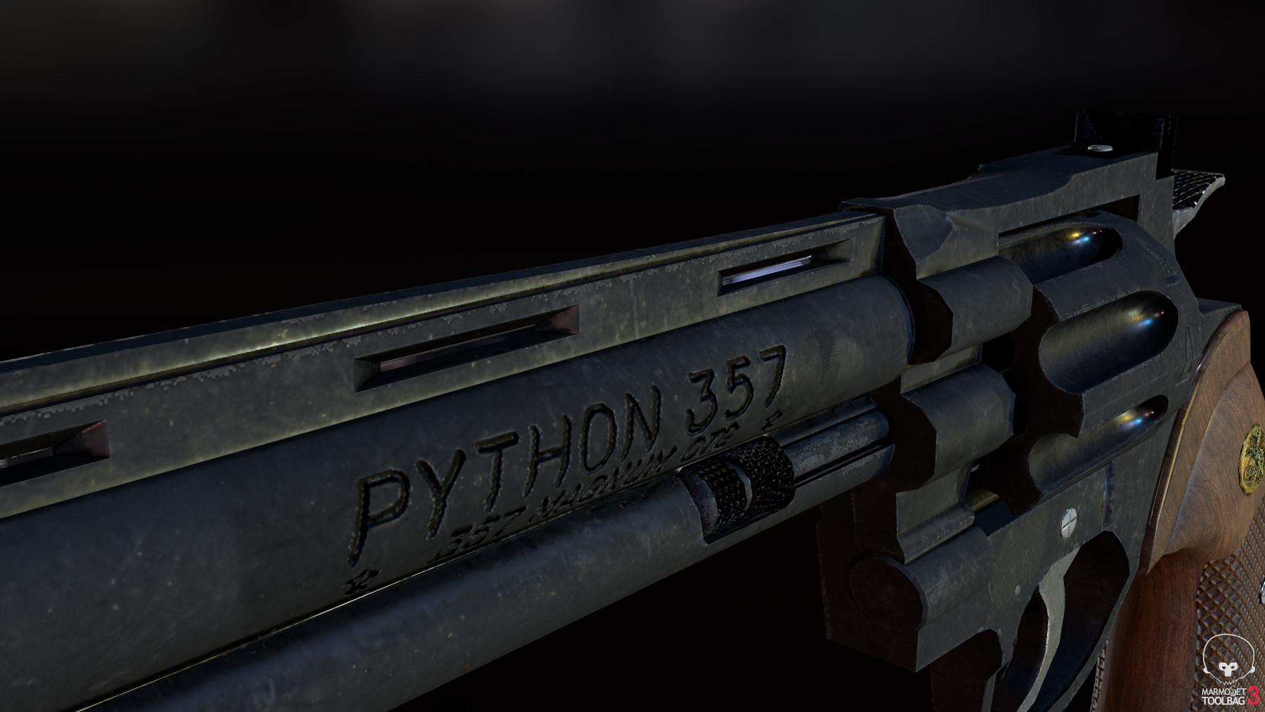 ArtStation - Magnum Colt Python 357 | Game Assets
