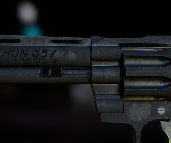 ArtStation - Magnum Colt Python 357 | Game Assets