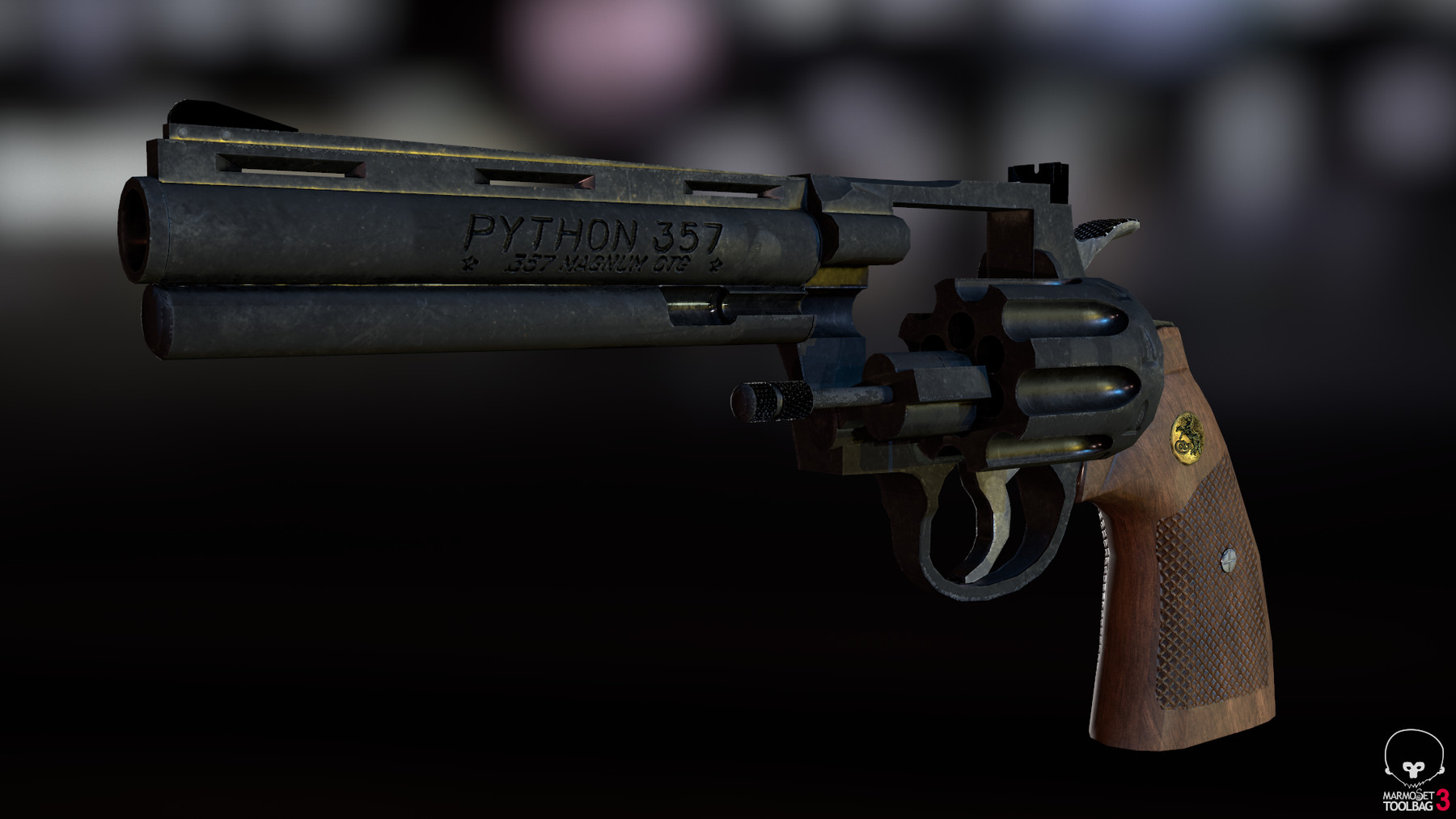 ArtStation - Magnum Colt Python 357 | Game Assets