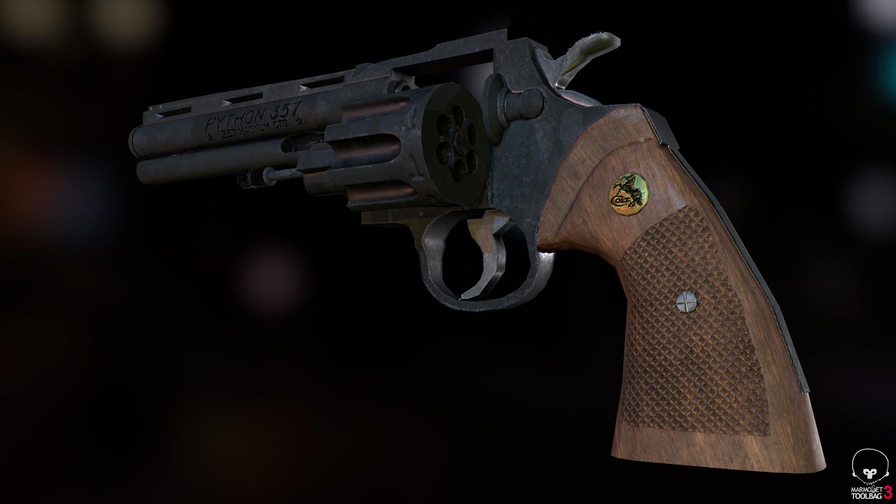 ArtStation - Magnum Colt Python 357 | Game Assets
