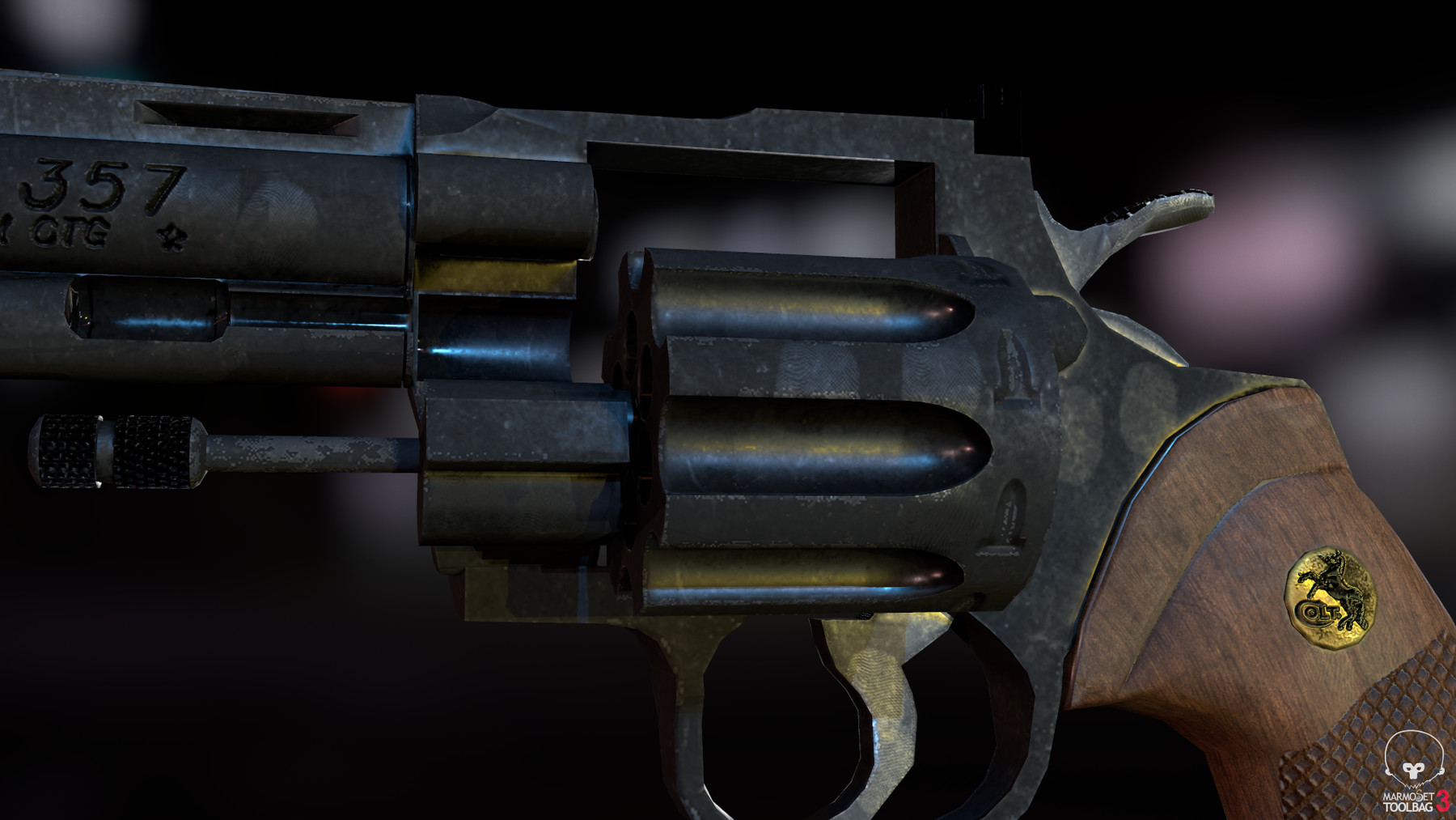 ArtStation - Magnum Colt Python 357 | Game Assets