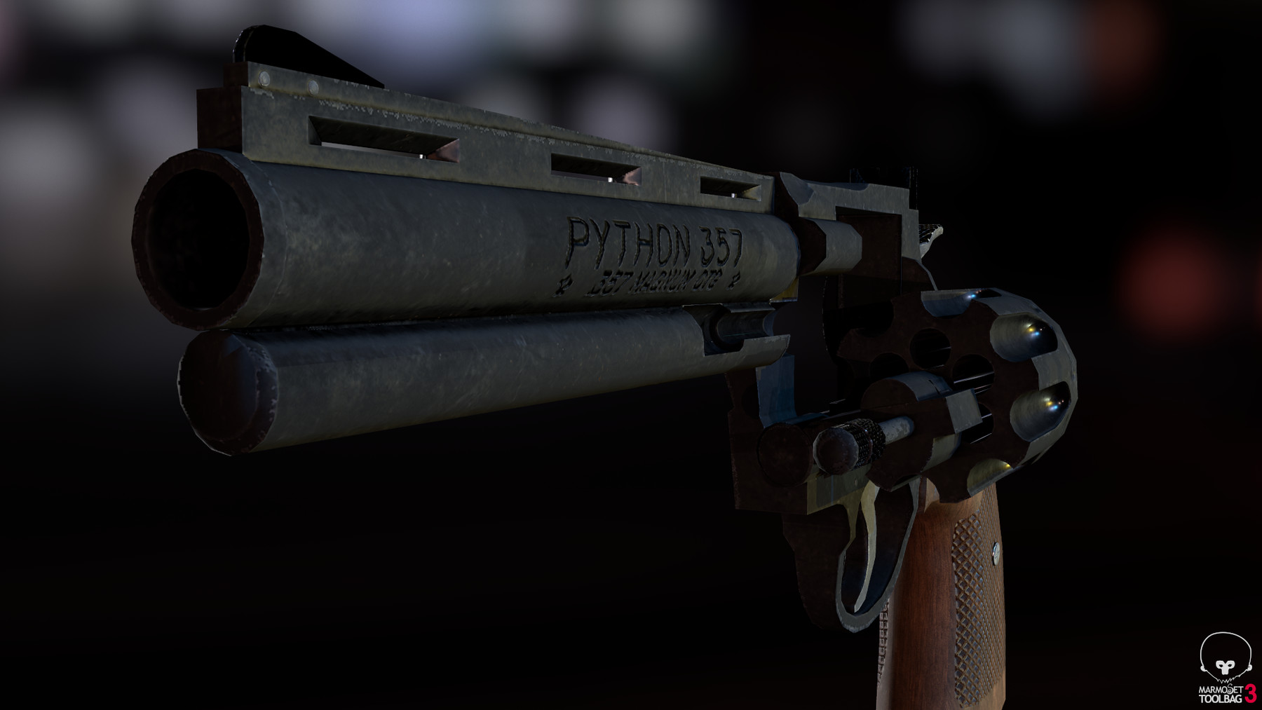 ArtStation - Magnum Colt Python 357 | Game Assets