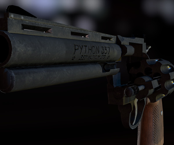 ArtStation - Magnum Colt Python 357 | Game Assets