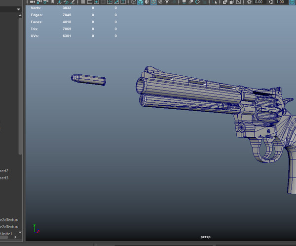 ArtStation - Magnum Colt Python 357 | Game Assets