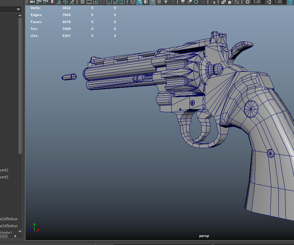 ArtStation - Magnum Colt Python 357 | Game Assets
