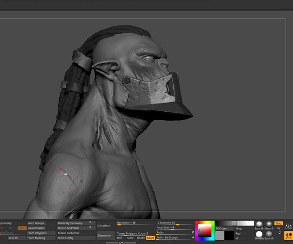 ArtStation - Undead Orc - ZBrush Character Tutorial | Tutorials