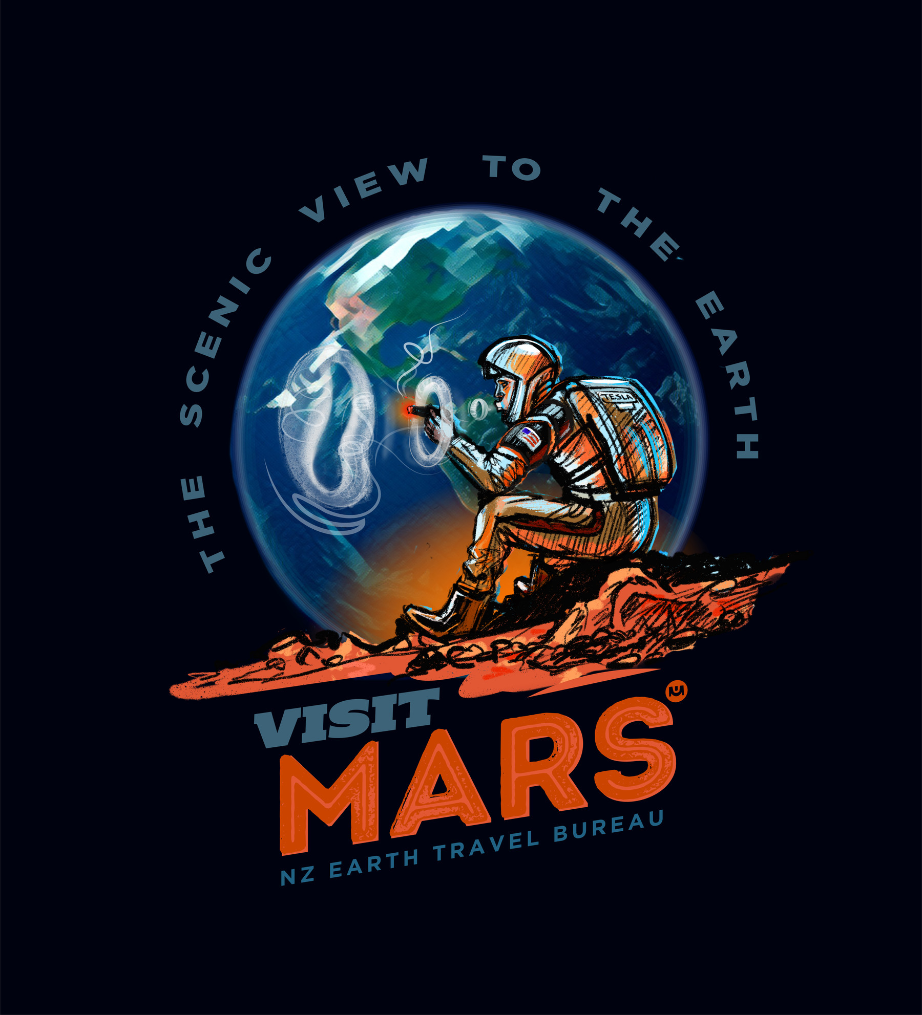 ArtStation - Elon Mask mission on Mars | Artworks