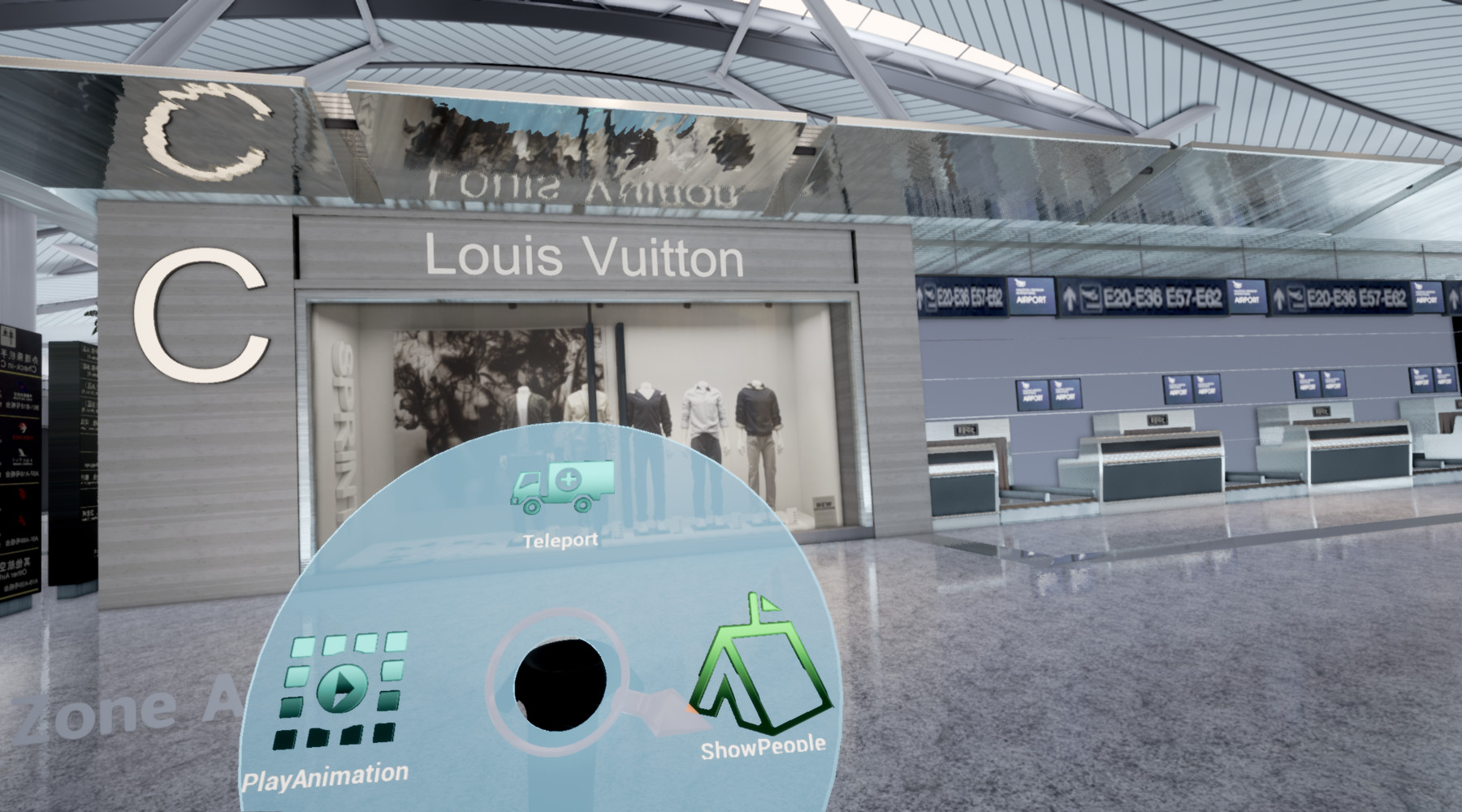 ArtStation - Airport terminal VR in UE4 | Resources