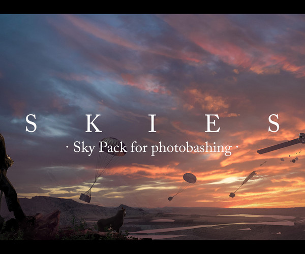 ArtStation - Skies - Sky Pack for Photobashing | Resources