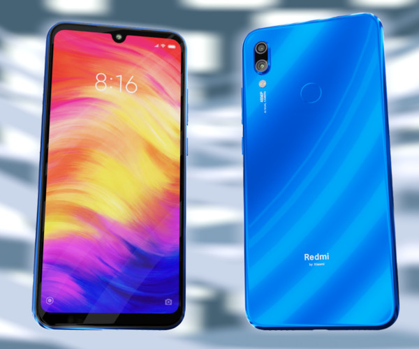 ArtStation - Xiaomi Redmi Note 7 | Resources