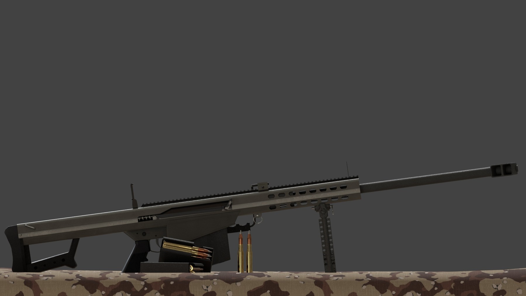 ArtStation - M82A1 Barrett | Resources