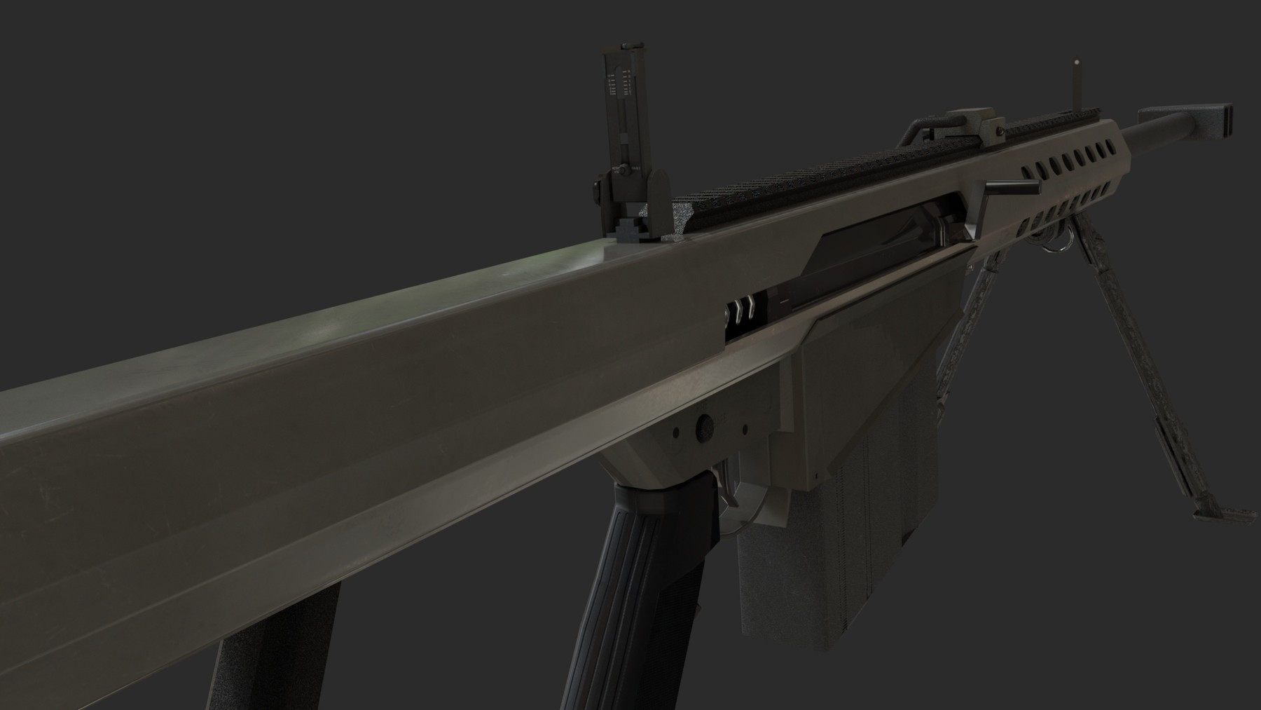 ArtStation - M82A1 Barrett | Resources