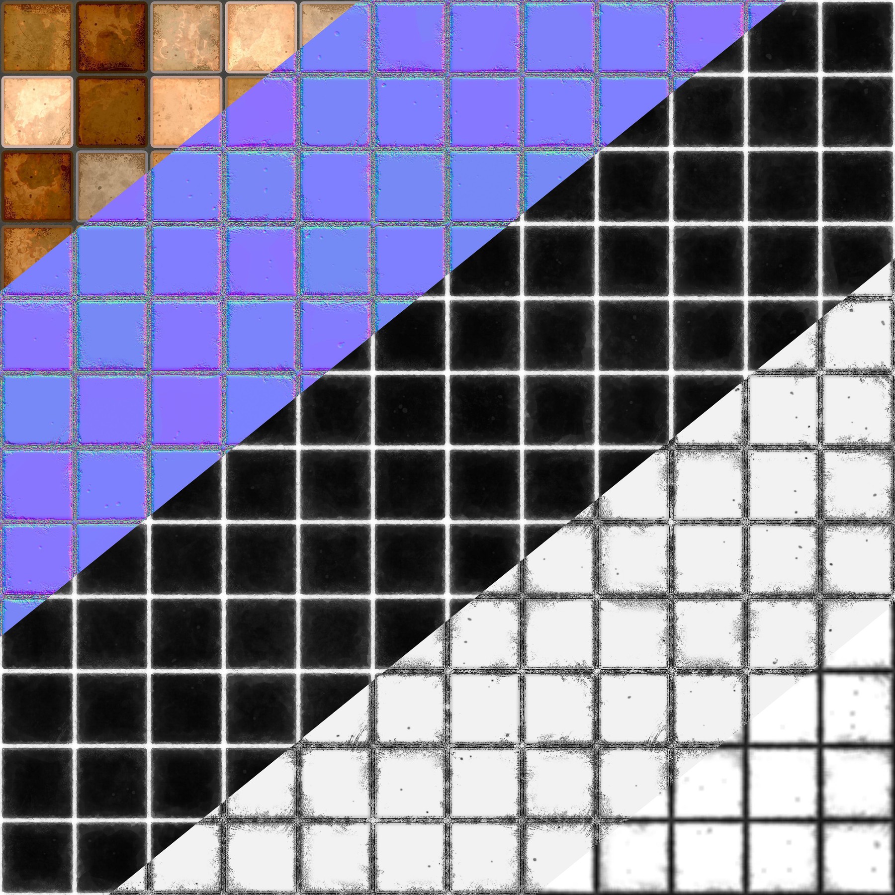 ArtStation - 30. Tiles#05 | Game Assets