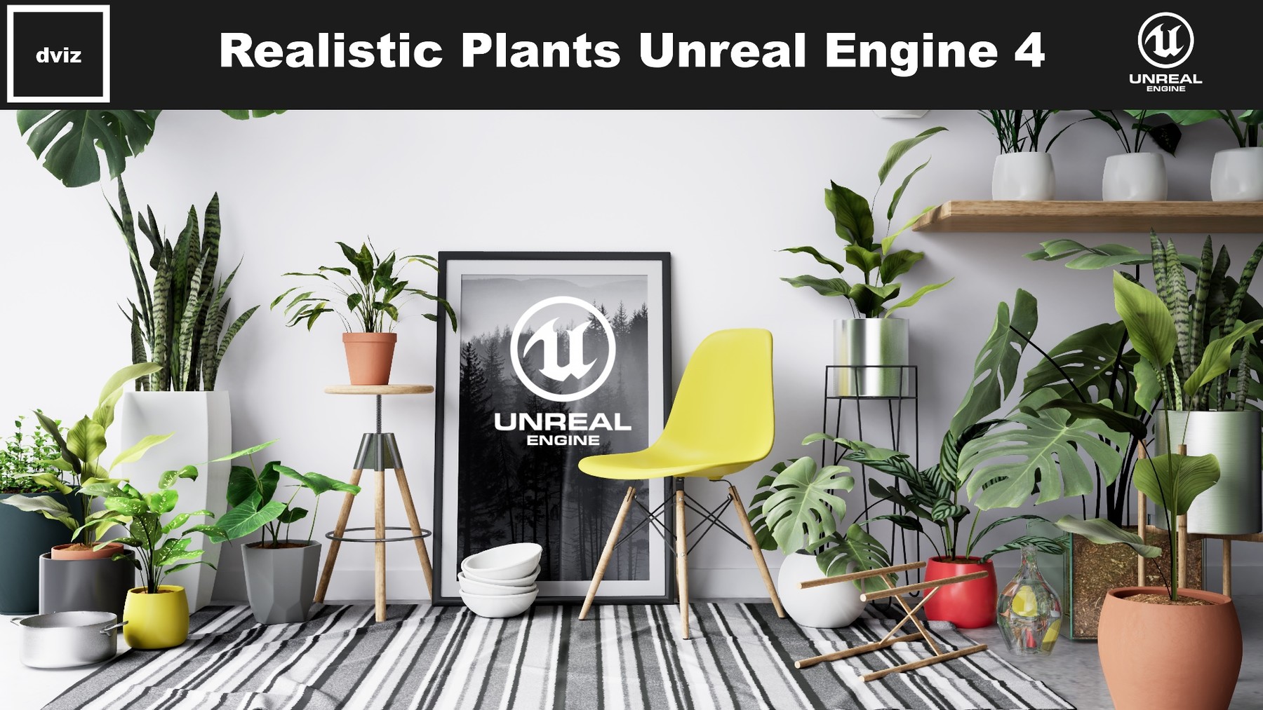 ArtStation - Realistic Plants Pack - Unreal Engine 4 | Game Assets