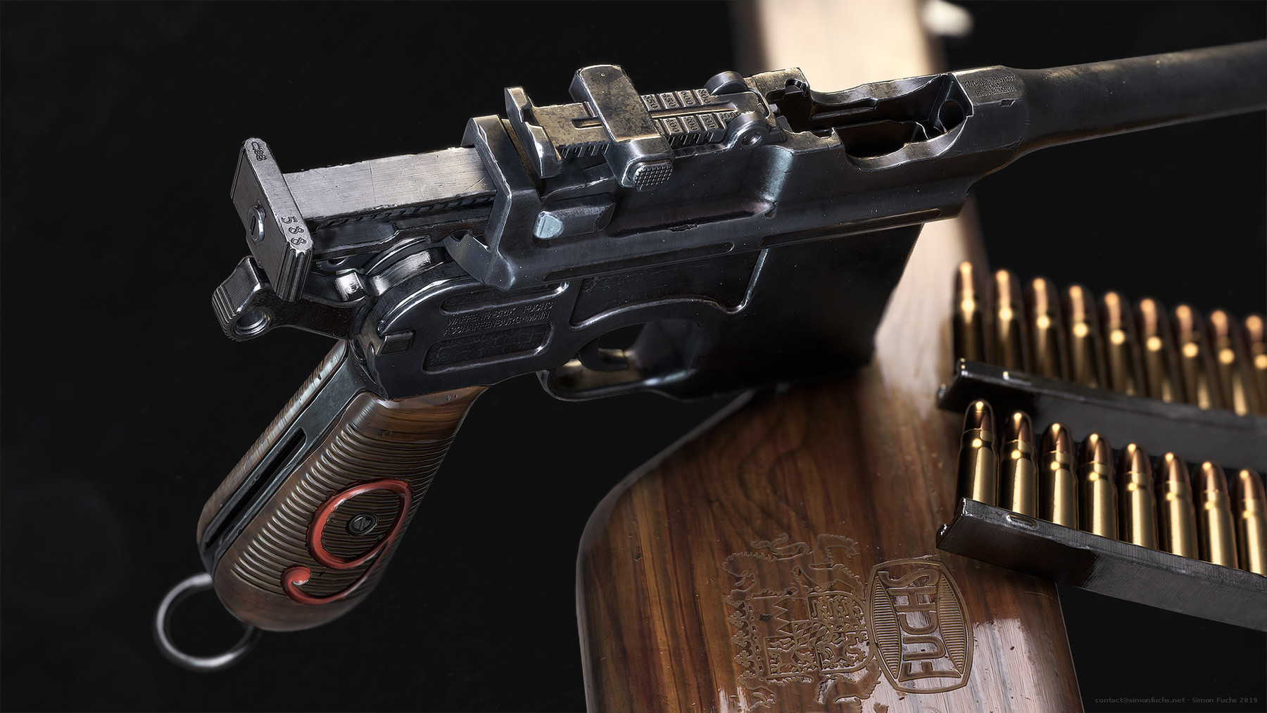 ArtStation - Handgun Tutorial Complete Edition - Learn 3D Studio Max ...