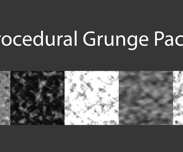 ArtStation - Procedural Grunge Pack | Game Assets