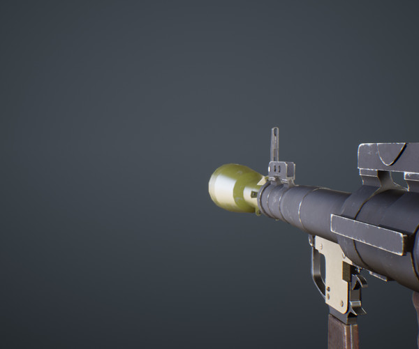 ArtStation - RPG-7 Rocket Launcher | Game Assets