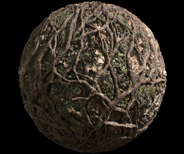 ArtStation - 45. Roots#01 | Game Assets