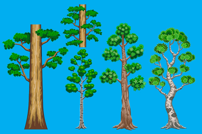 ArtStation - 2d Forest Pack | Game Assets