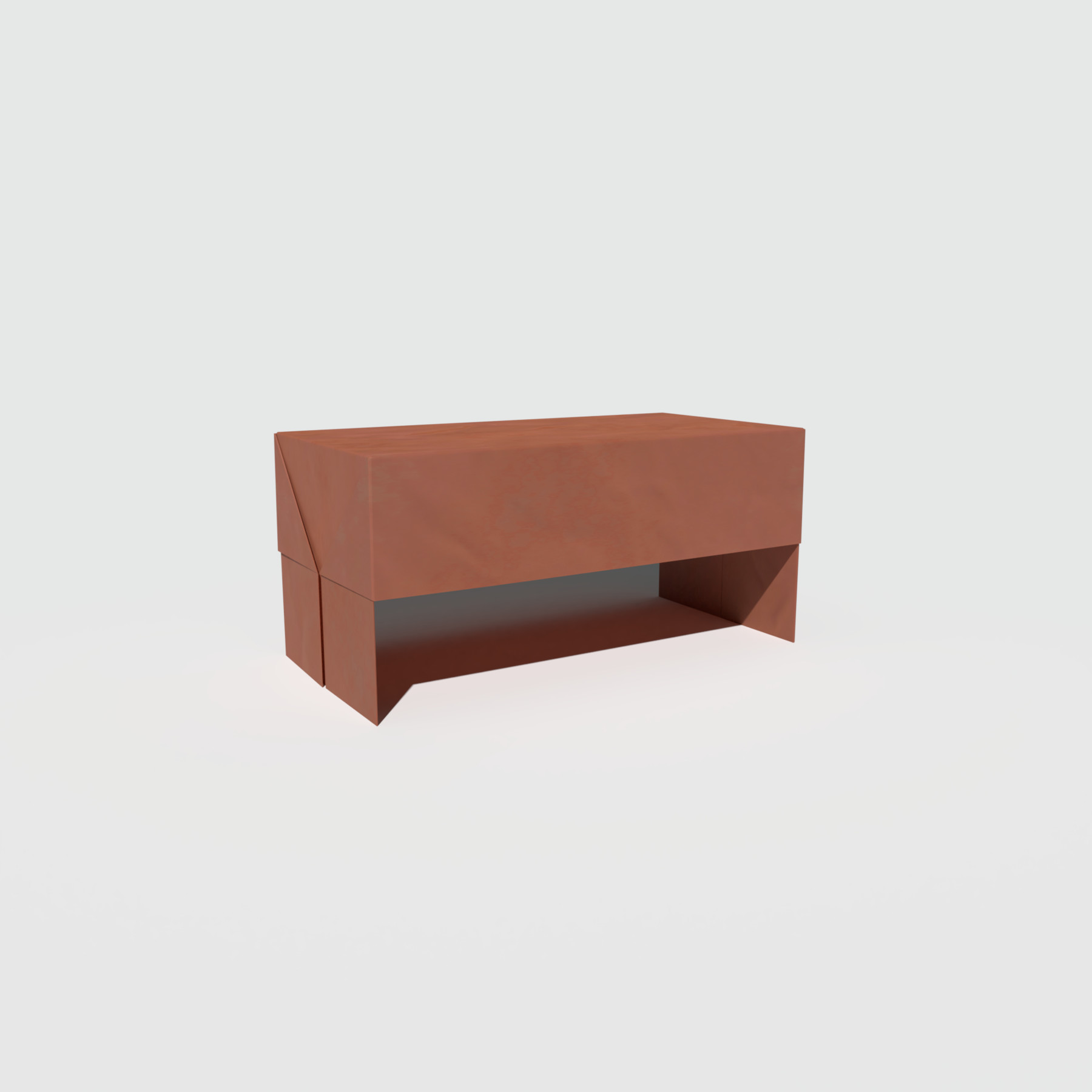 ArtStation - Origami Bench | Game Assets