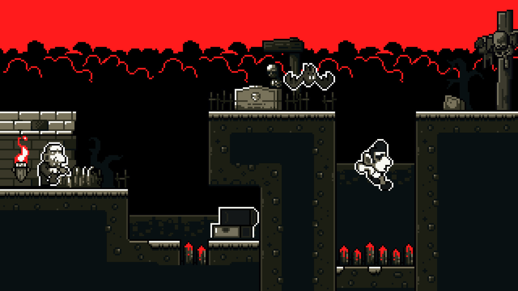 ArtStation - RETRO GOTHIC SPRITE PACK | Game Assets