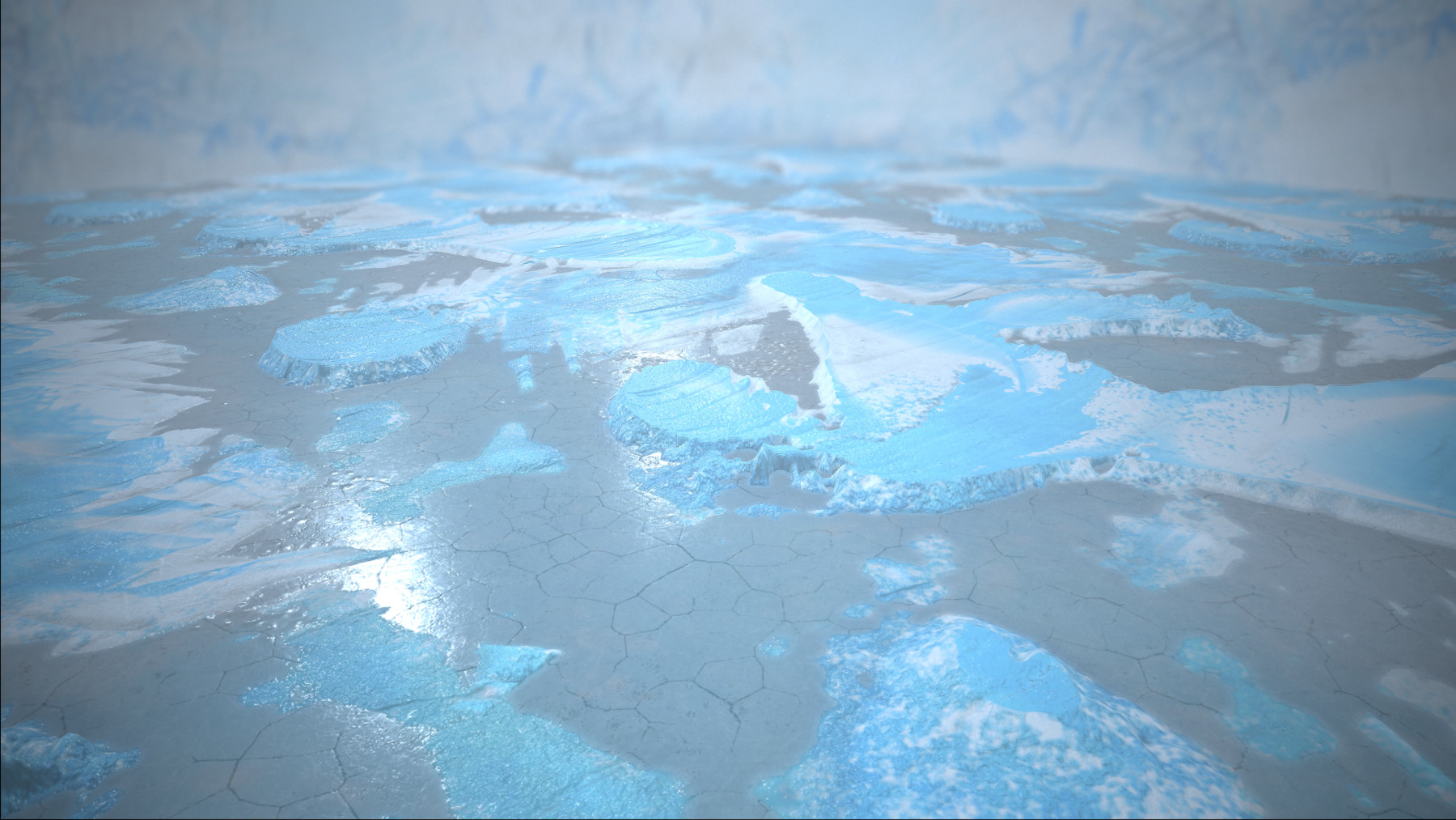 ArtStation - Procedural Glacier material | Resources