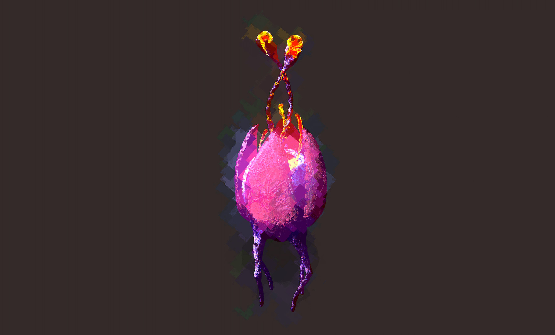 ArtStation - Strange alien flower - SAF | Resources