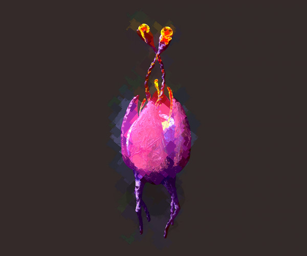 ArtStation - Strange alien flower - SAF | Resources
