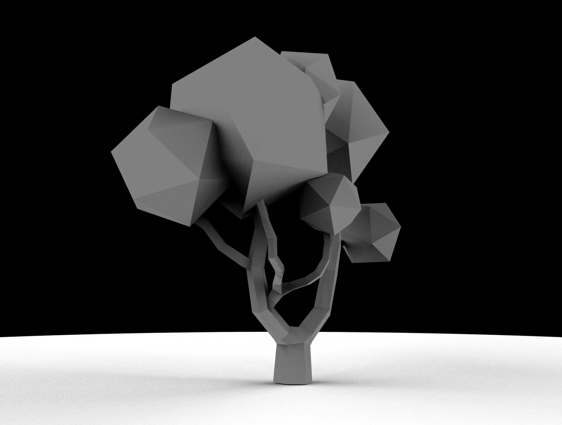 ArtStation - Low poly tree | Resources