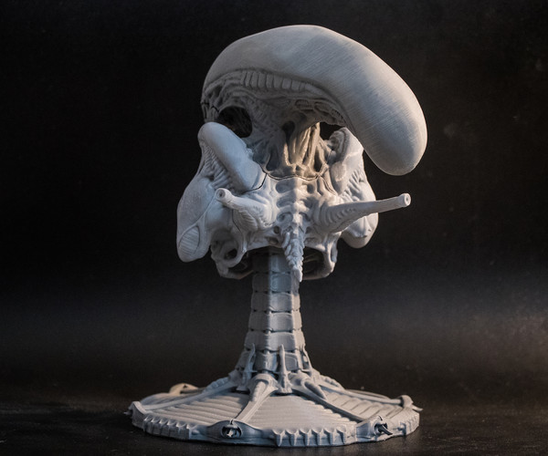 ArtStation - Alien Bust Statue | Resources