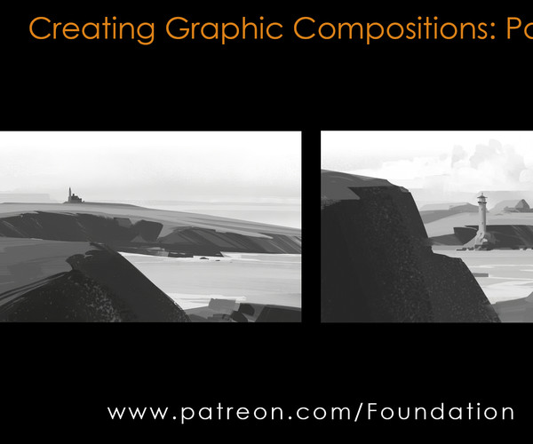 ArtStation - Foundation Art Group - Creating Graphic Compositions Part 1: Value | Tutorials