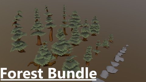 ArtStation - Forest Asset Bundle | Game Assets