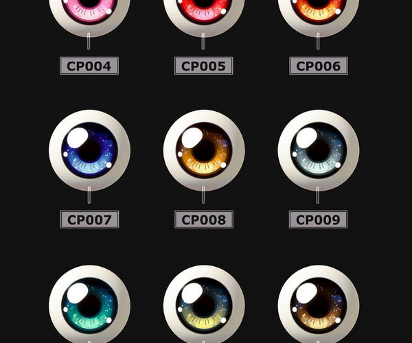 ArtStation - Stylized Eye Designer v1.0 | Game Assets