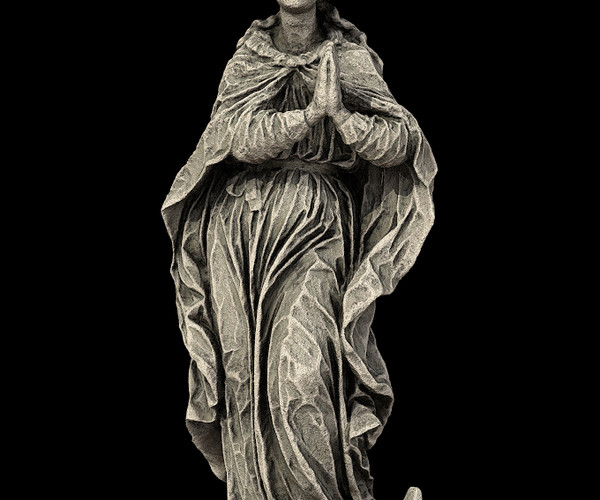 ArtStation - Virgin Mary Statue | Resources