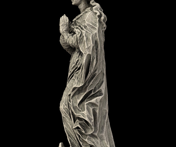ArtStation - Virgin Mary Statue | Resources