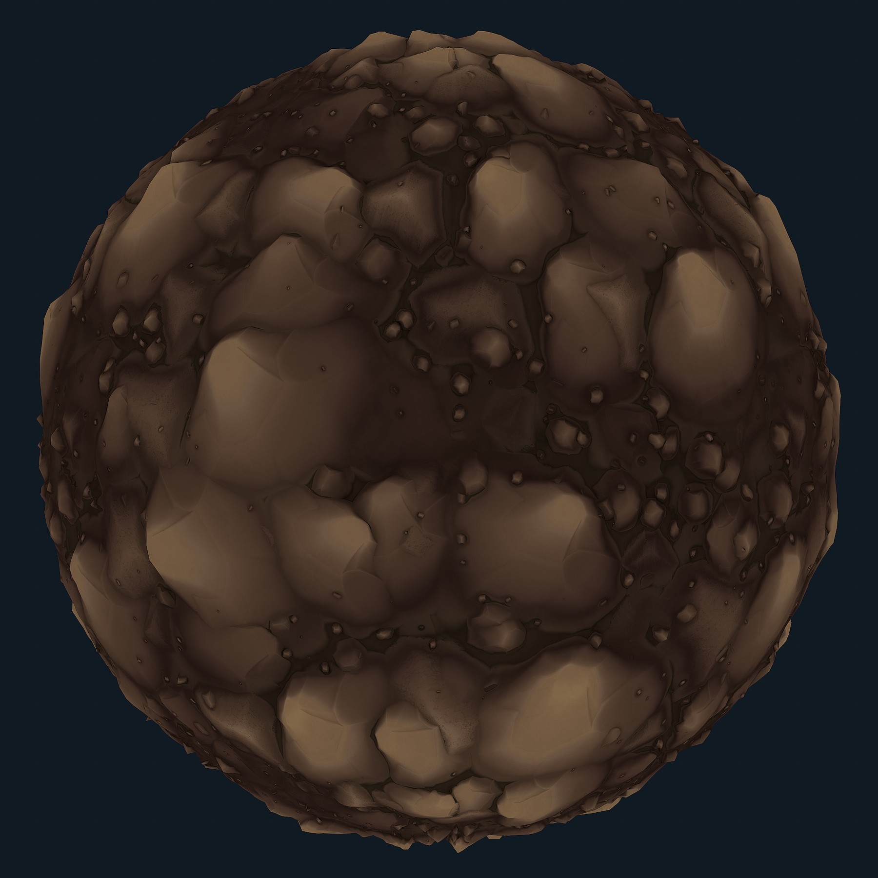 ArtStation - Cartoon Muddy Rocks | Game Assets