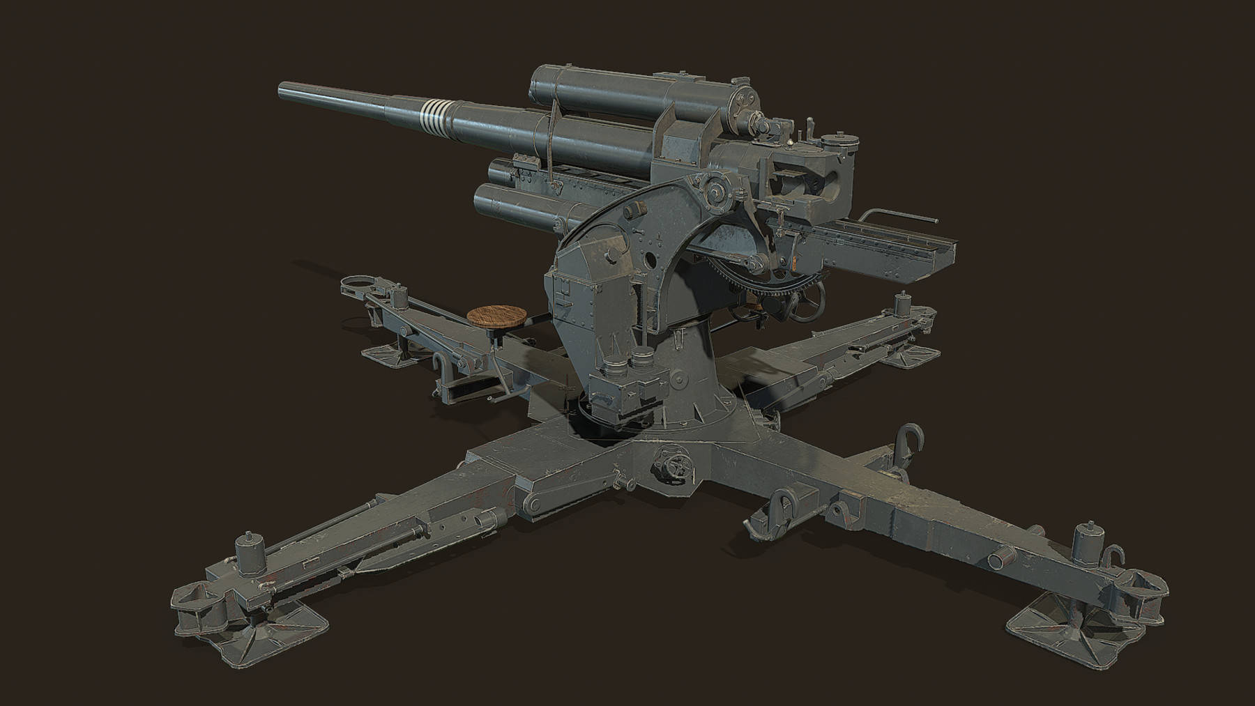 ArtStation - German Flak Gun 88mm | Resources