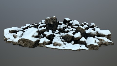 ArtStation - snow rocks | Resources