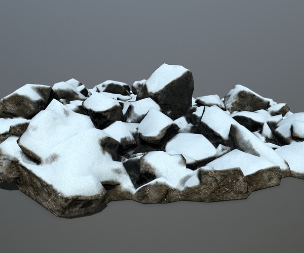 ArtStation - snow rocks | Resources