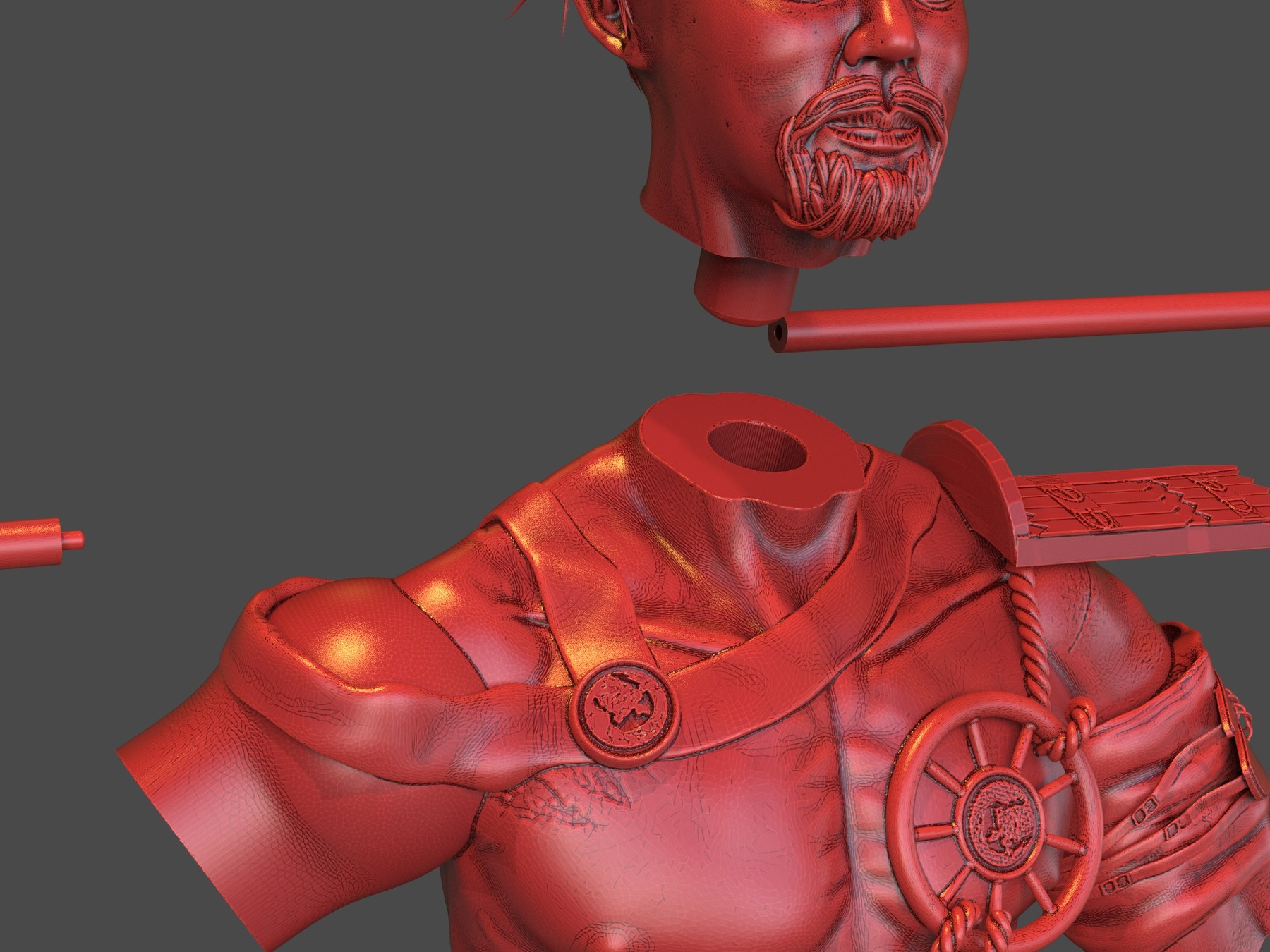 ArtStation - Steampunk Samurai | Resources